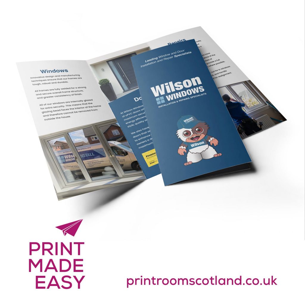 Folded Leaflets - The Print Room Scotland